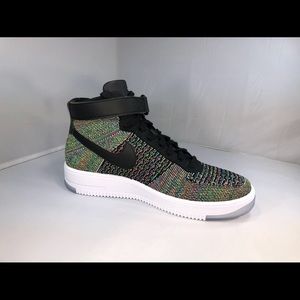 Nike | Shoes | Nike Af Ultra Flyknit Mid Pink Blast Air Force 1 | Poshmark